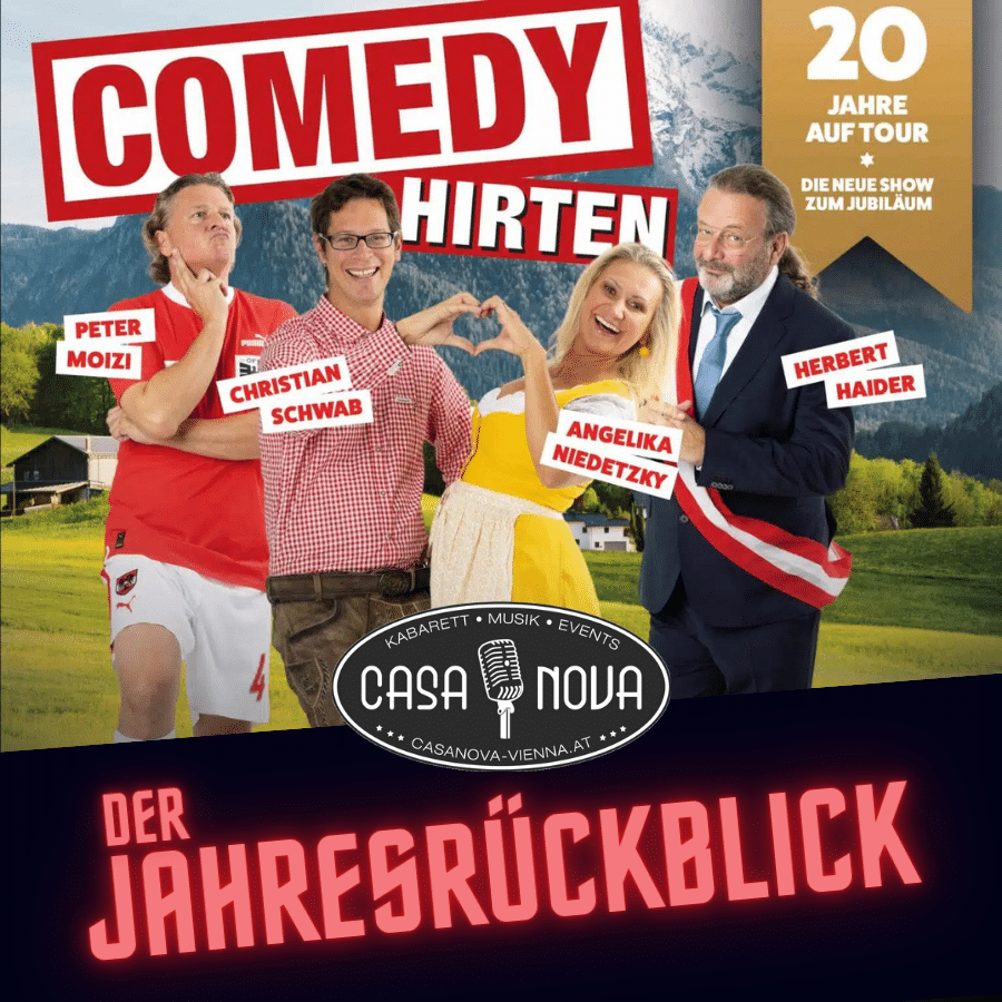 Comedy Hirten - Jahresrückblick | Casanova Vienna